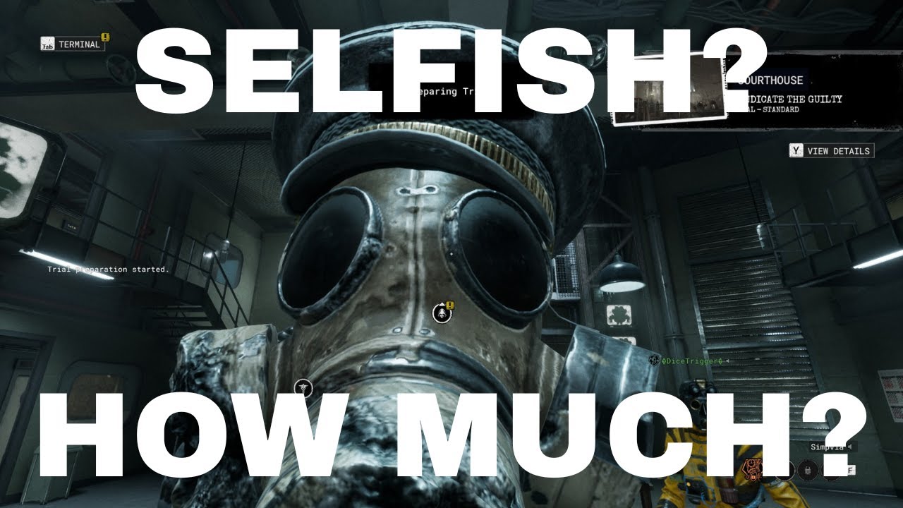SELFISH? HOW MUCH? - YouTube