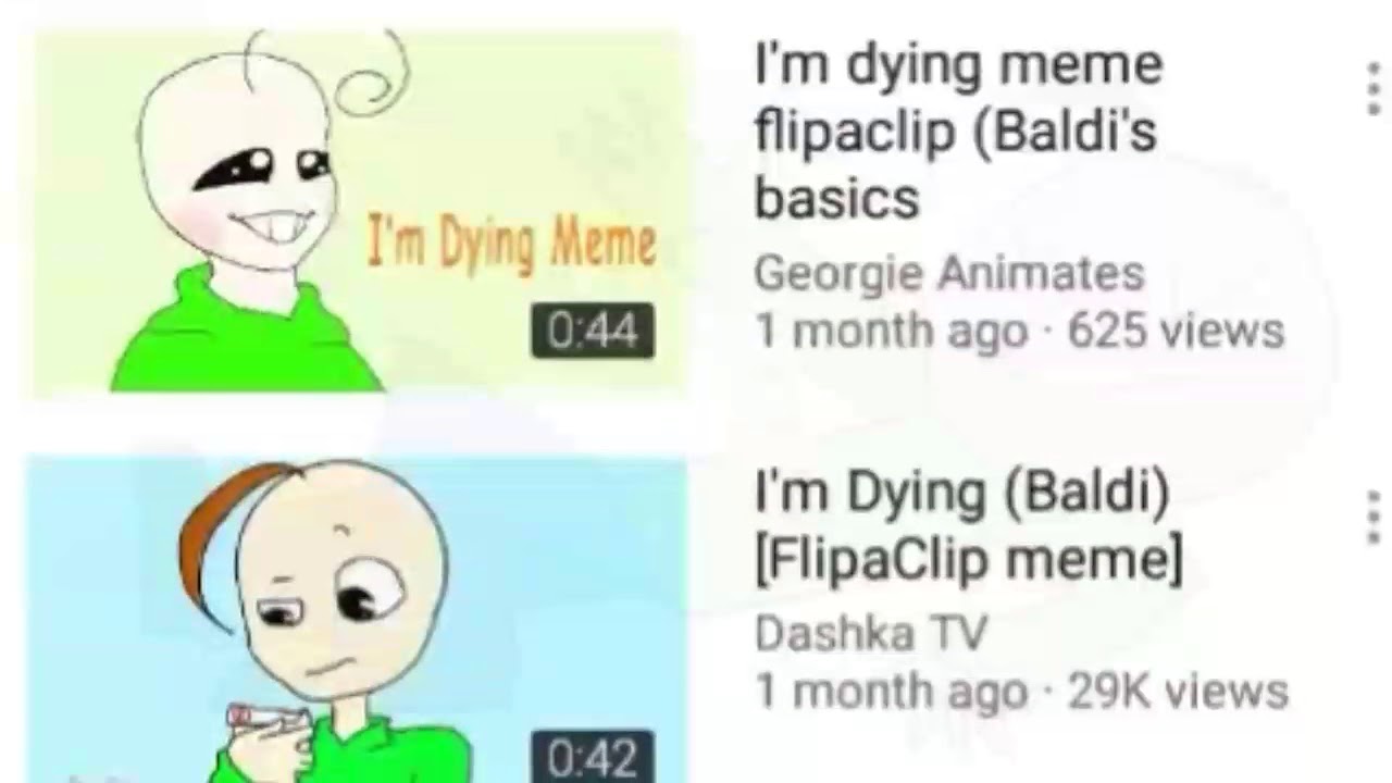 Is Baldi's Basics DYING? - YouTube