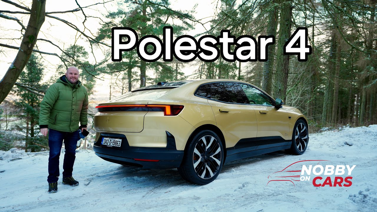 Polestar 4 review | a striking car with great performance! - YouTube