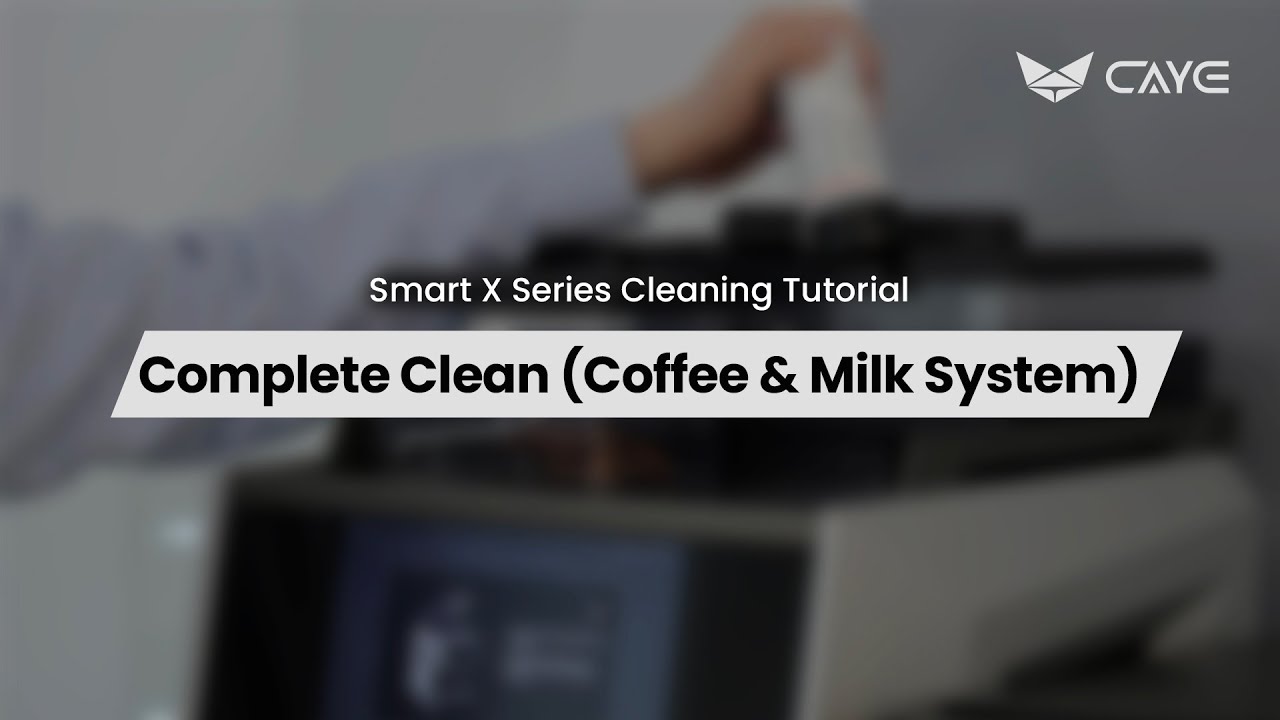 Cleaning Guide | One-touch Coffee & Milk system auto cleaning - YouTube