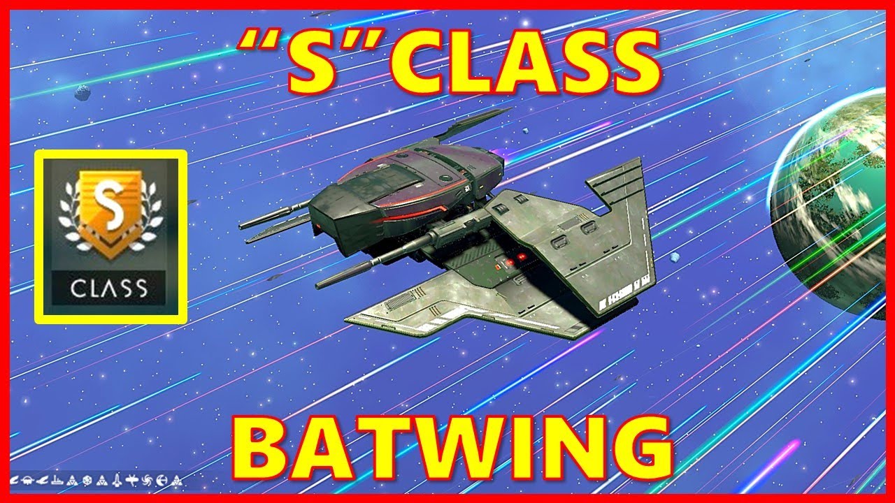 Best S-Class Batwing Sentinel Interceptor Ship | No Man's Sky ...