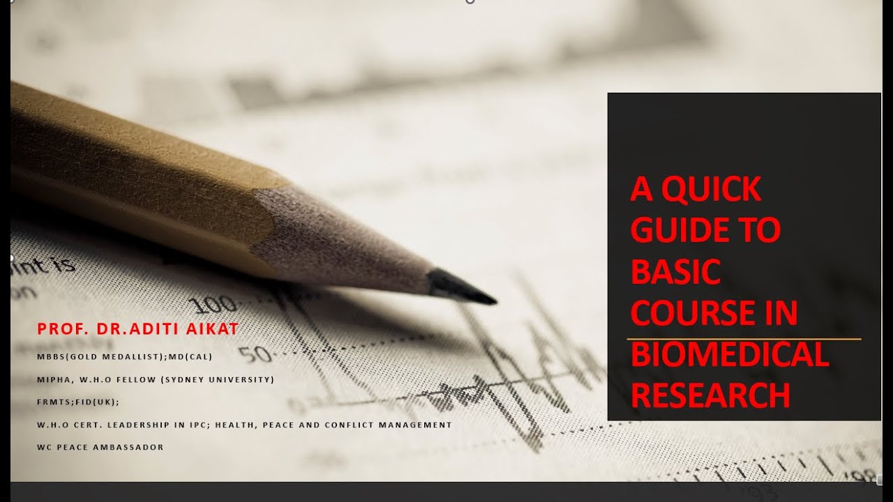 BCBR Basic Course In Biomedical Research QUICK GUIDE YouTube BCBR Basic Course In Biomedical Research QUICK GUIDE YouTube