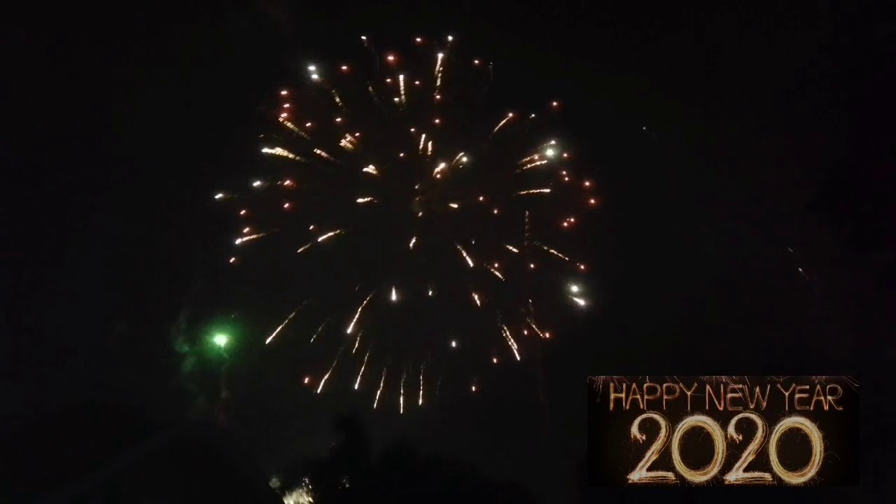 Fireworks Philippines welcome 2020 happy new year - YouTube