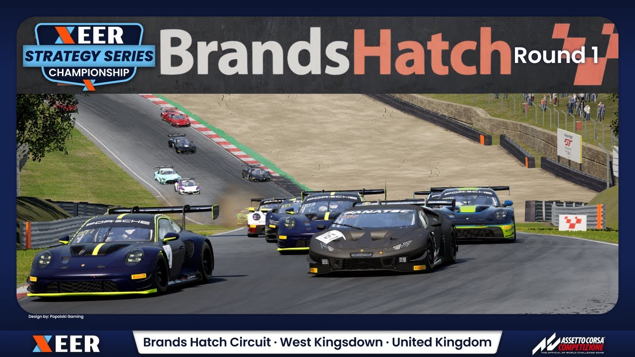 Assetto Corsa Competizione -GT3 XCL STRATGY SERIES 2 | Rennen 1 Brands ...
