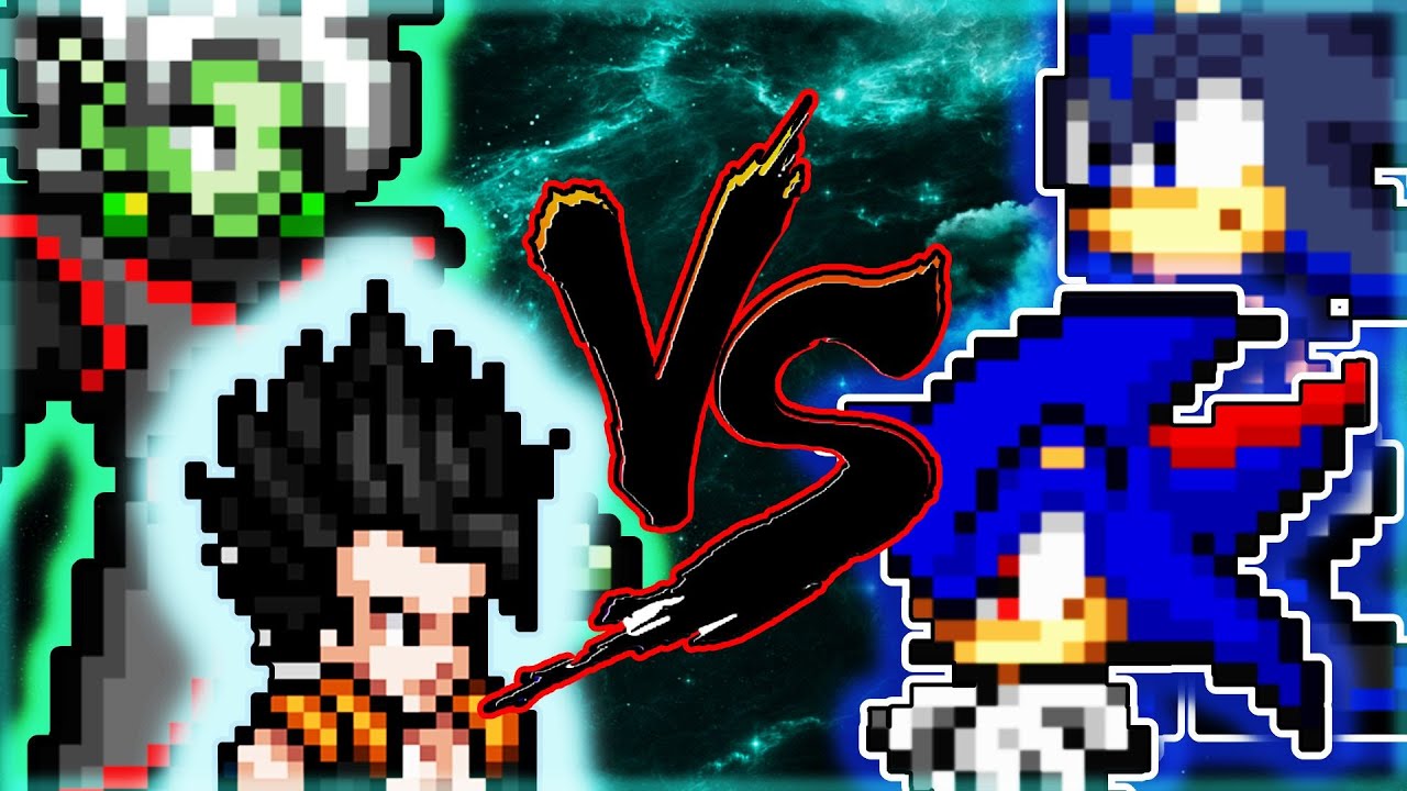 Fused Zamasu Gogeta vs Sonnow Shadic In Mugen - YouTube