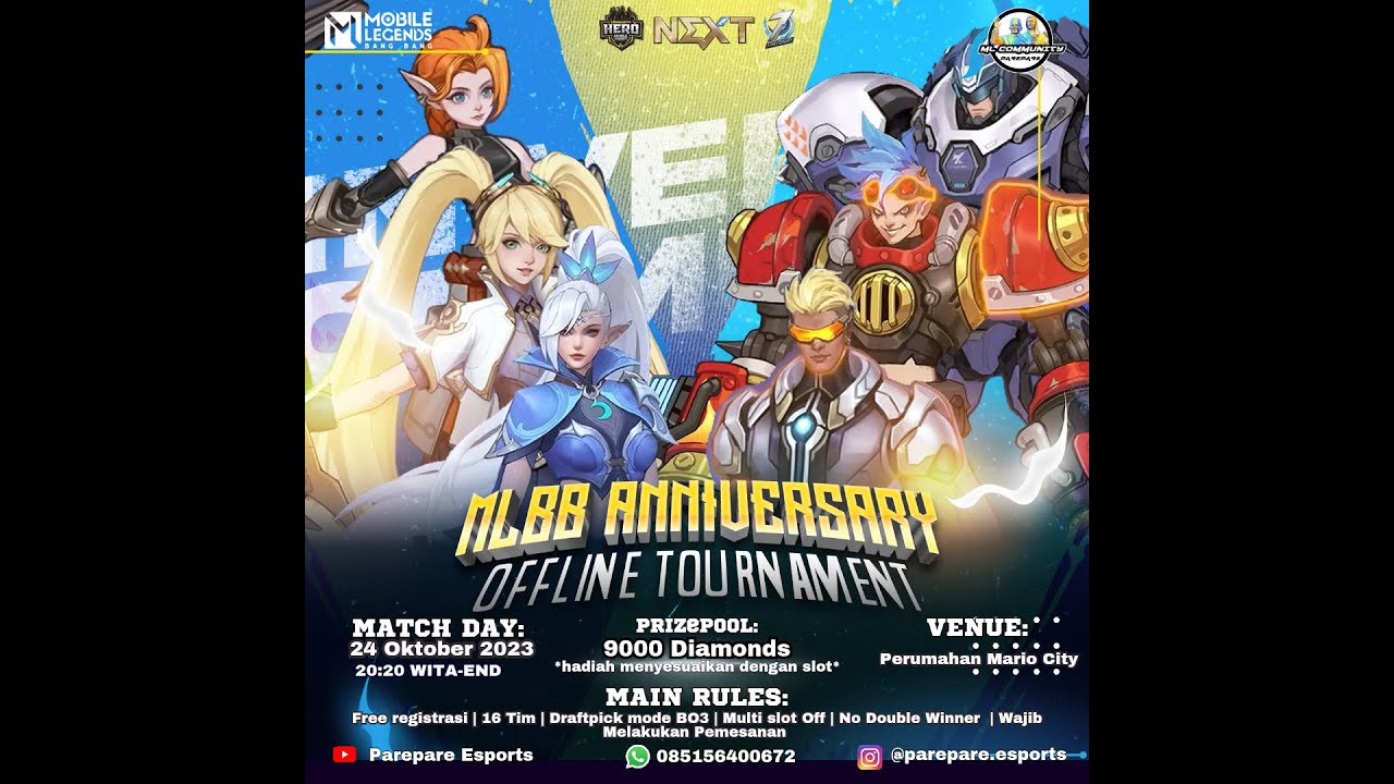 MLBB X DUCATI ONLINE TOURNAMENT ML COMMUNITY PAREPARE (TIM 6 vs ALE-ALE ...