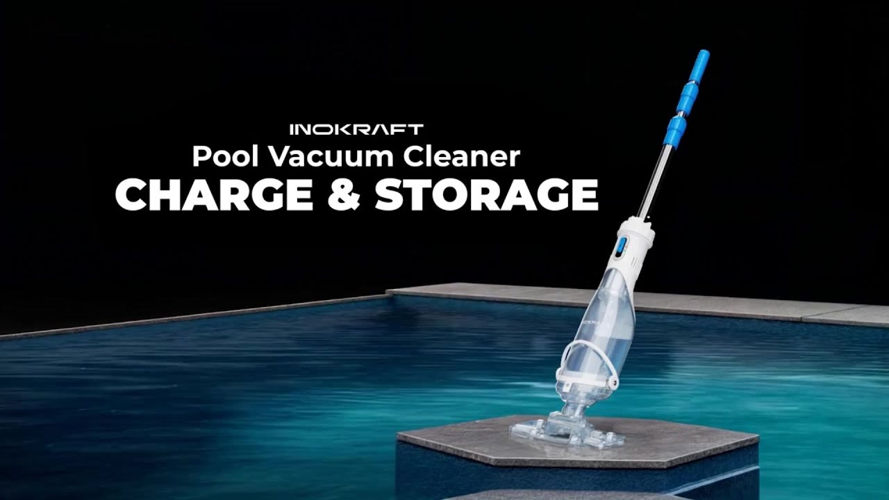 Inokraft Education Center - Pool Vacuum - No.5 Charge & Storage - YouTube
