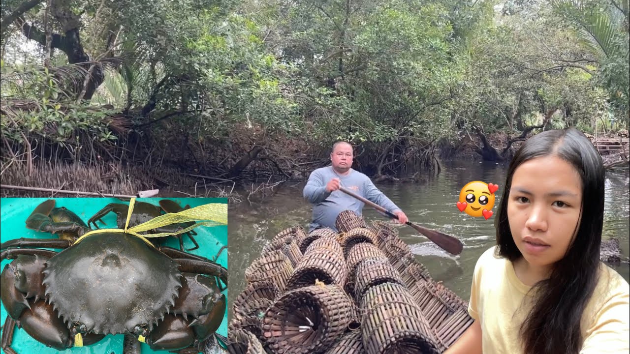 CATCHING CRABS & SHRIMP USING BUBU TRAP | Vlog#392 - YouTube