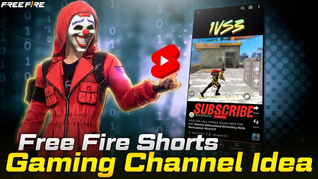 Gaming Shorts Channel Idea | Free Fire Shorts Video Editing | Free Fire ...