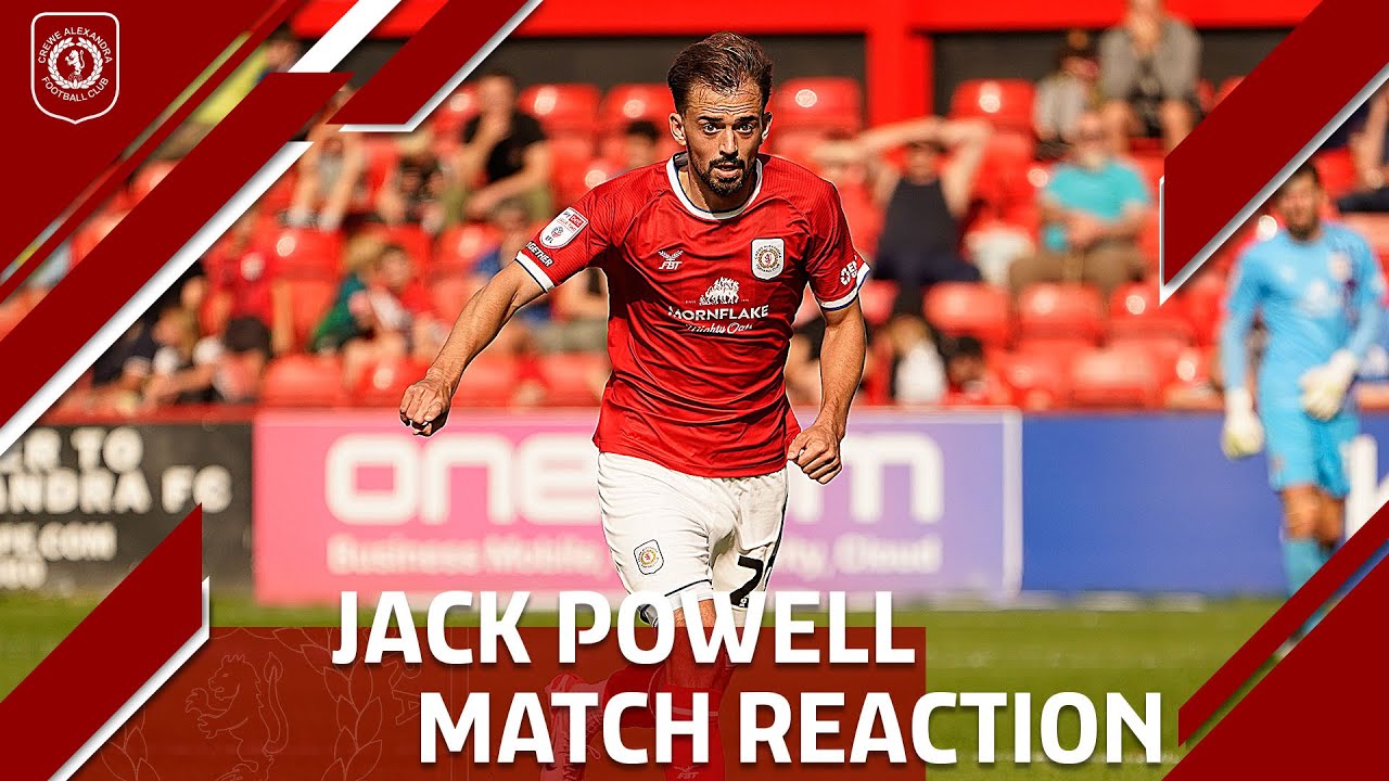 POST-MATCH REACTION | Jack Powell On His Last Minute Equaliser - YouTube