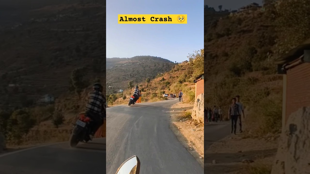 Mout ko chhu kr takk se bapis🥺||#viralvideo #youtubeshort #motovlog #feedshorts #rider #rs200 ...
