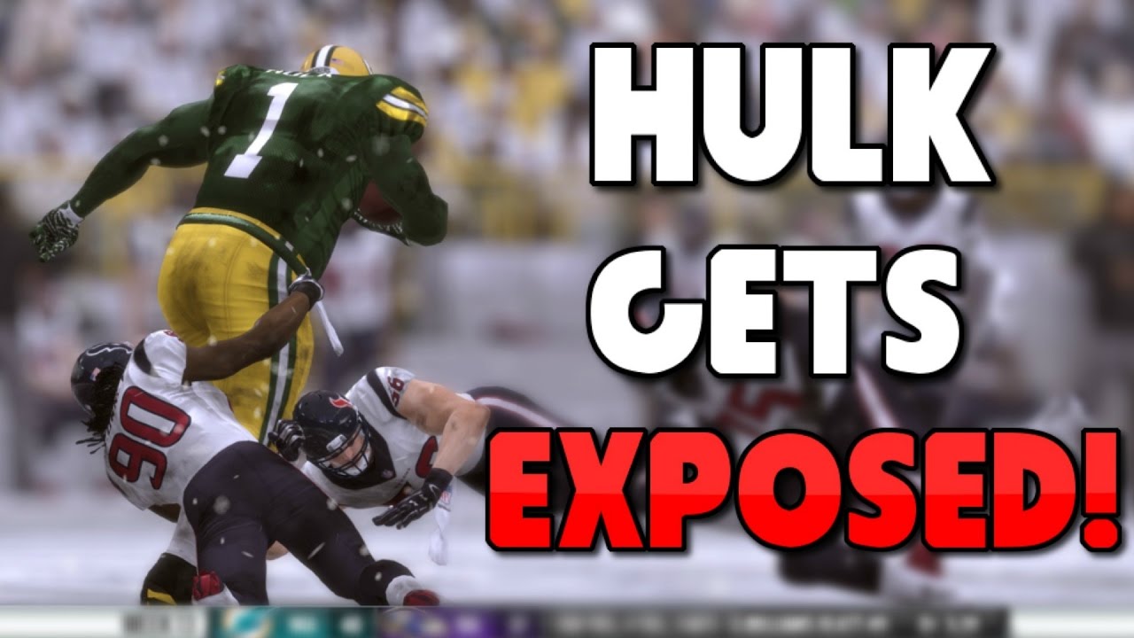 HULK GETS EXPOSED BY THE WORST TEAM IN THE NFL!? Madden 17 Superhero ...