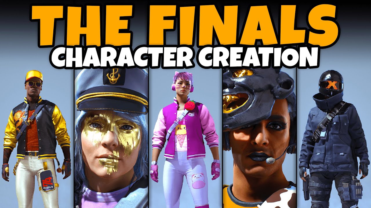 THE FINALS Character Creation (Male & Female, Full Customization, All ...