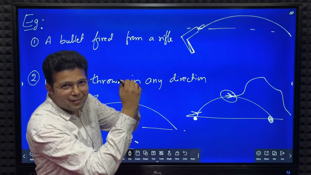 Bridge Course-Physics-Lecture 10-Projectile Motion - YouTube