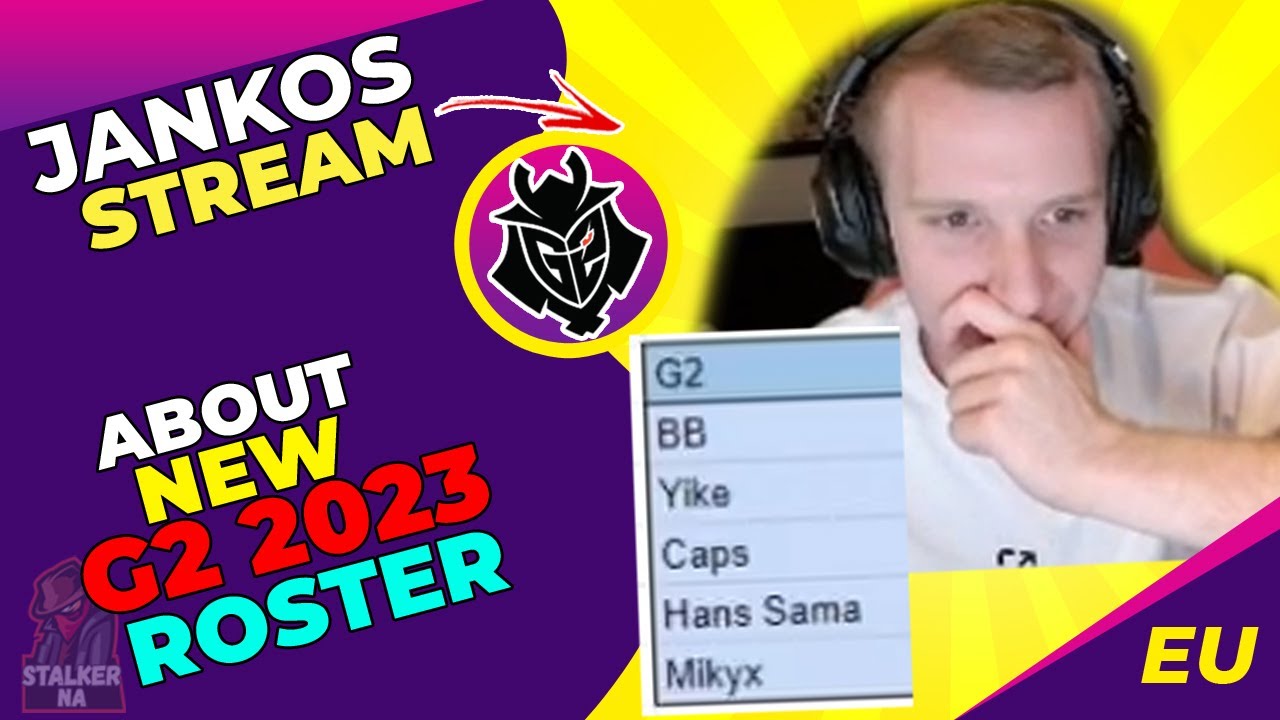G2 Jankos About 2023 G2 Roster - Strongest on Paper! - YouTube