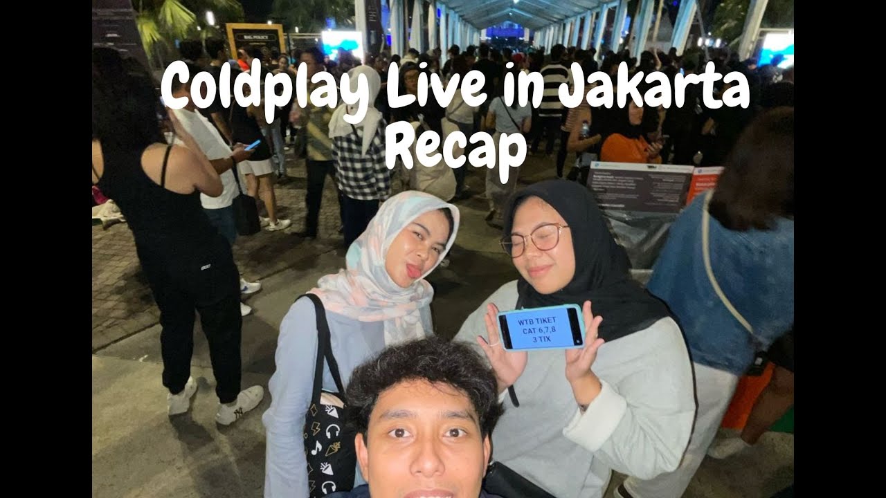 Coldplay Live in Jakarta Recap - YouTube