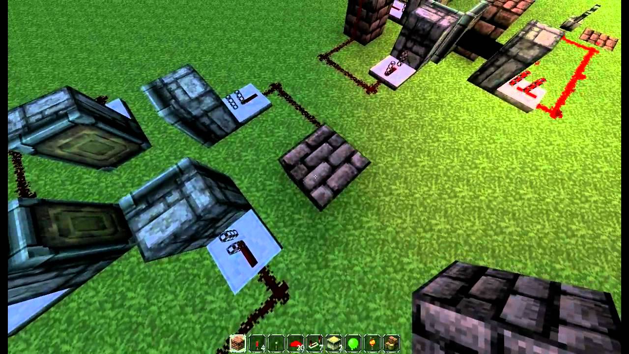 Minecraft Dr.Redstone - Moving block with pistons - YouTube