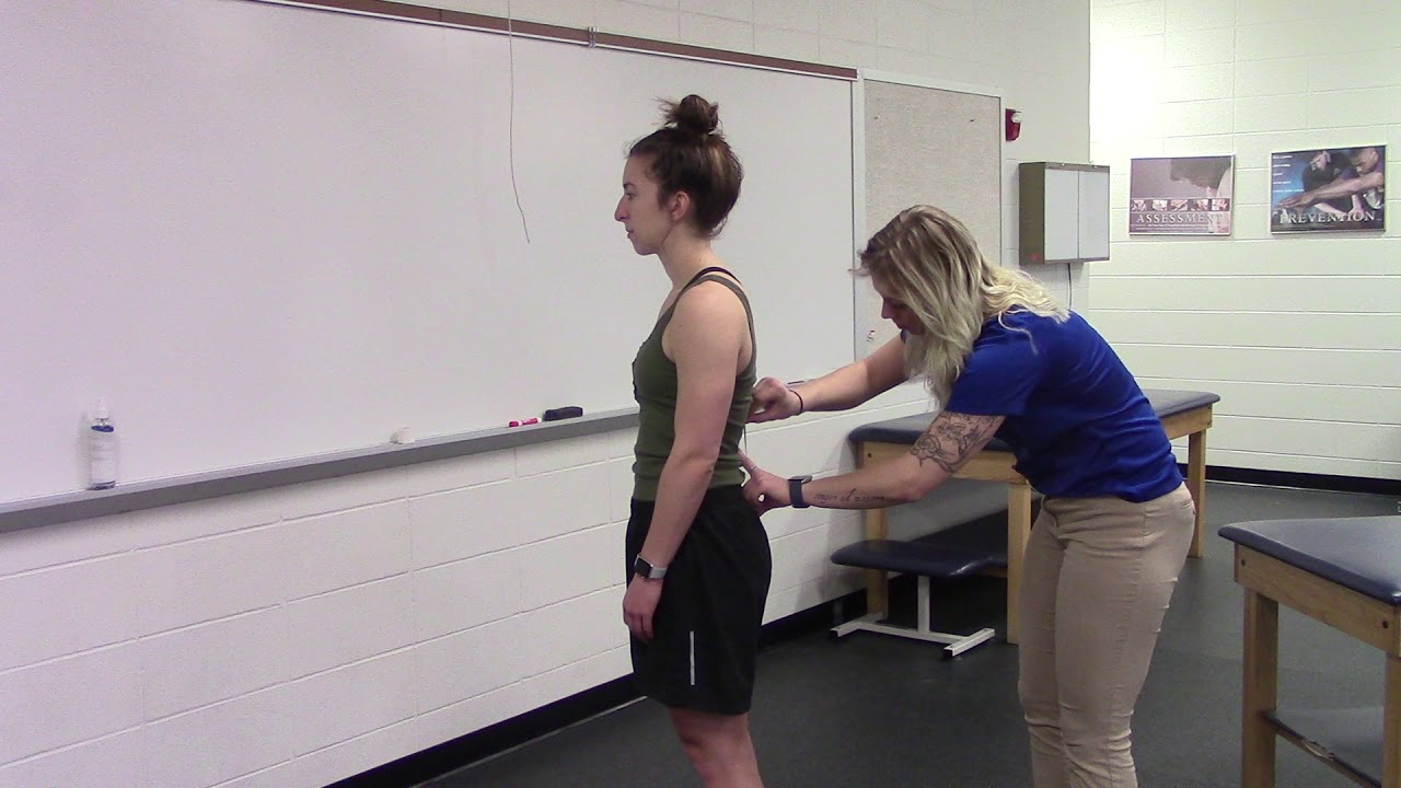 Lumbar Spine Flexion Modified Schoeber's - YouTube