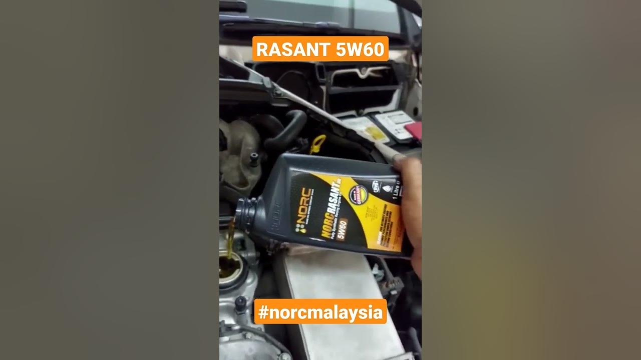 racing engine oil rasant 5W60 - YouTube