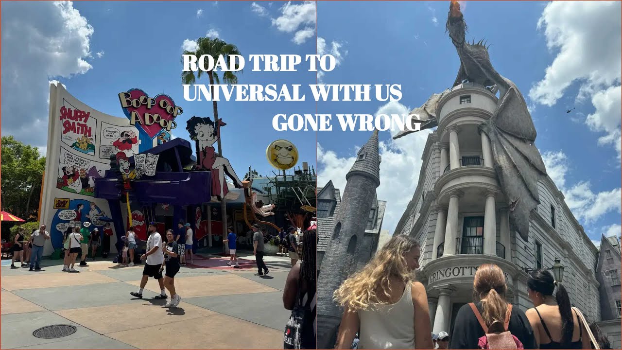 ROAD TRIP WITH US TO UNIVERSAL STUDIOS - YouTube