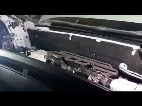 Remove & fixing Air conditioning evaporator (cooler) in Toyota Prado ...