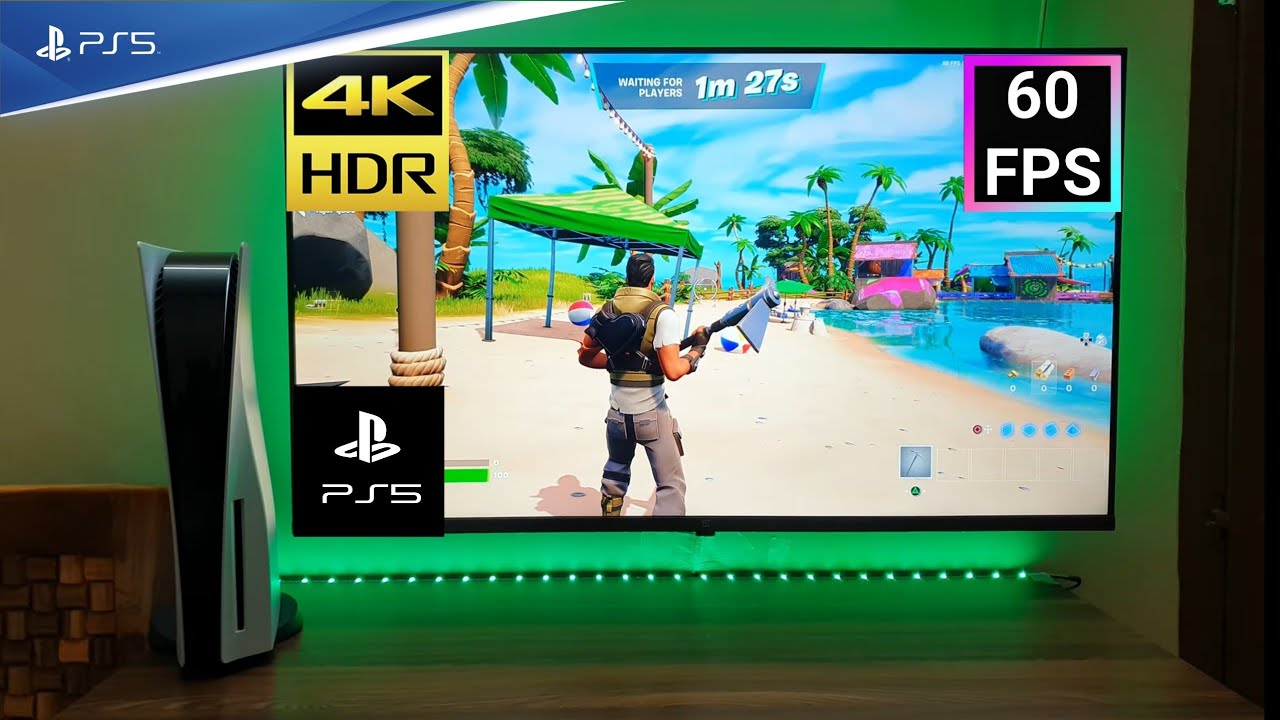 Fortnite Gameplay PS5 (4K HDR 60FPS) - YouTube