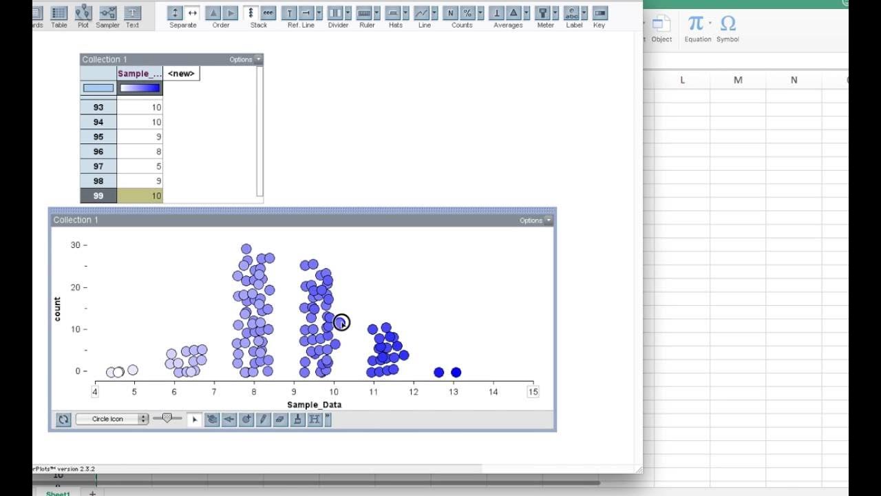 Histograms: Excel and Tinkerplots - YouTube