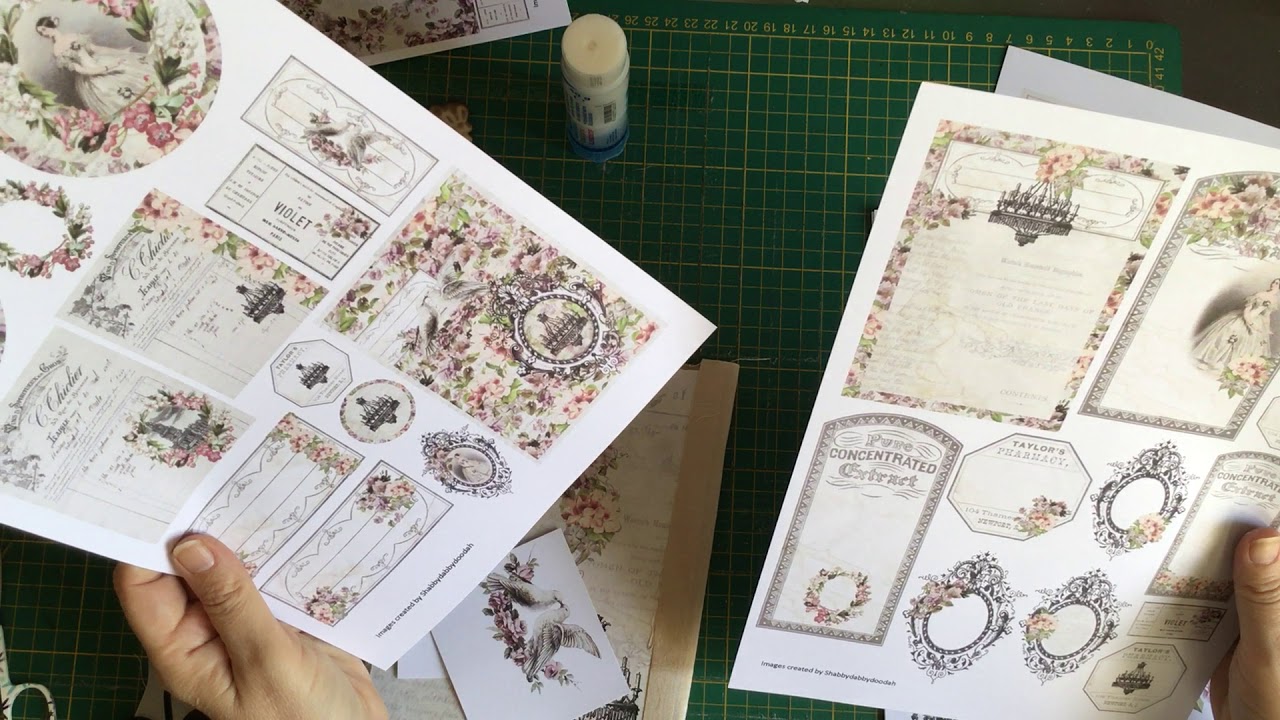 Tracie Fox Altered notebook challenge | notebook 2 - YouTube
