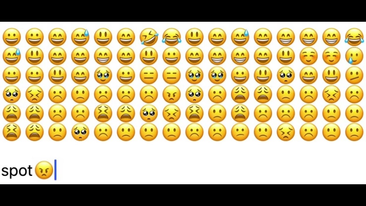 Spot the emoji - YouTube