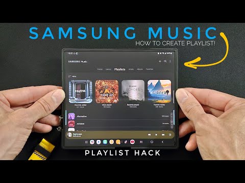 ●Android | How To Create Playlist in Samsung Music!