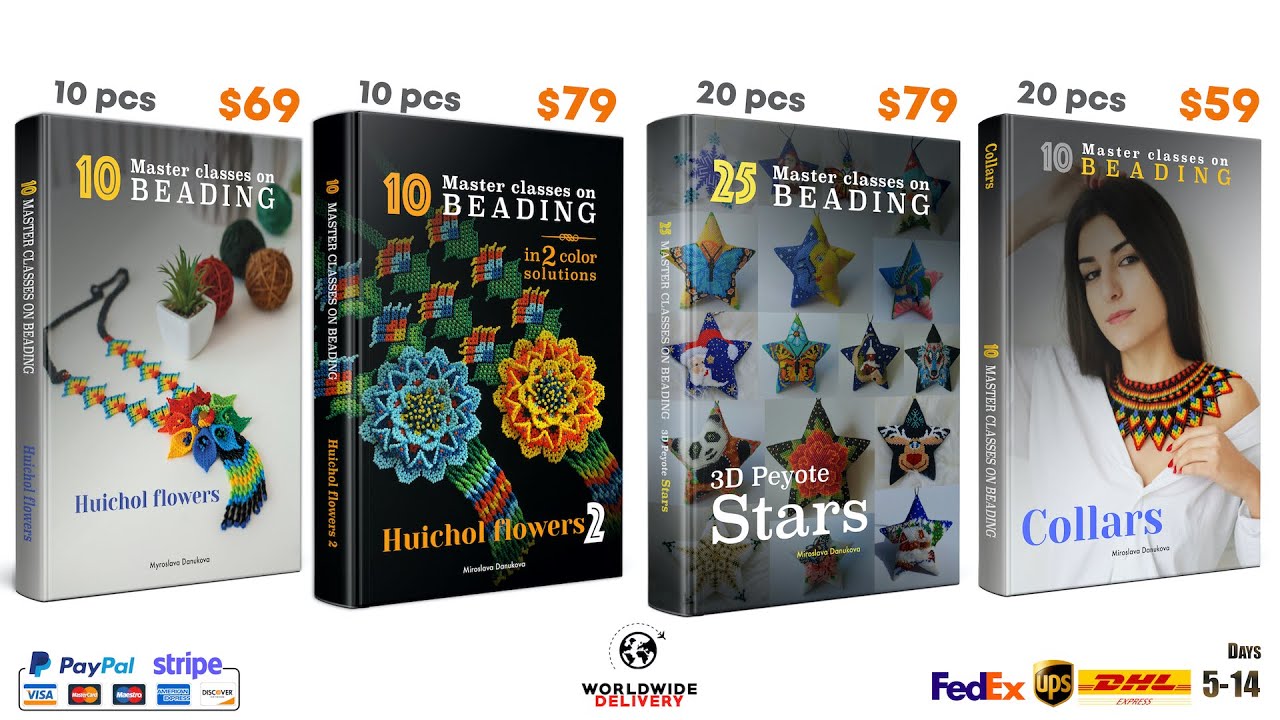 Books at pre-war prices | Master classes on beading | Tutorials - YouTube