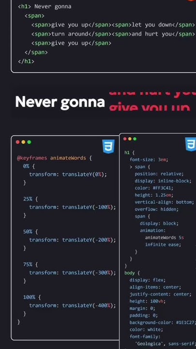animation text|#coding #webdevelopment#css #youtubeshorts@CodeWithHarry @ApnaCollegeOfficial ...