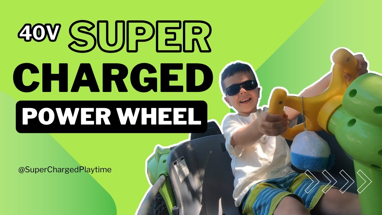 Supercharged Power Wheels: Conquering Tough Terrain and Racing ...