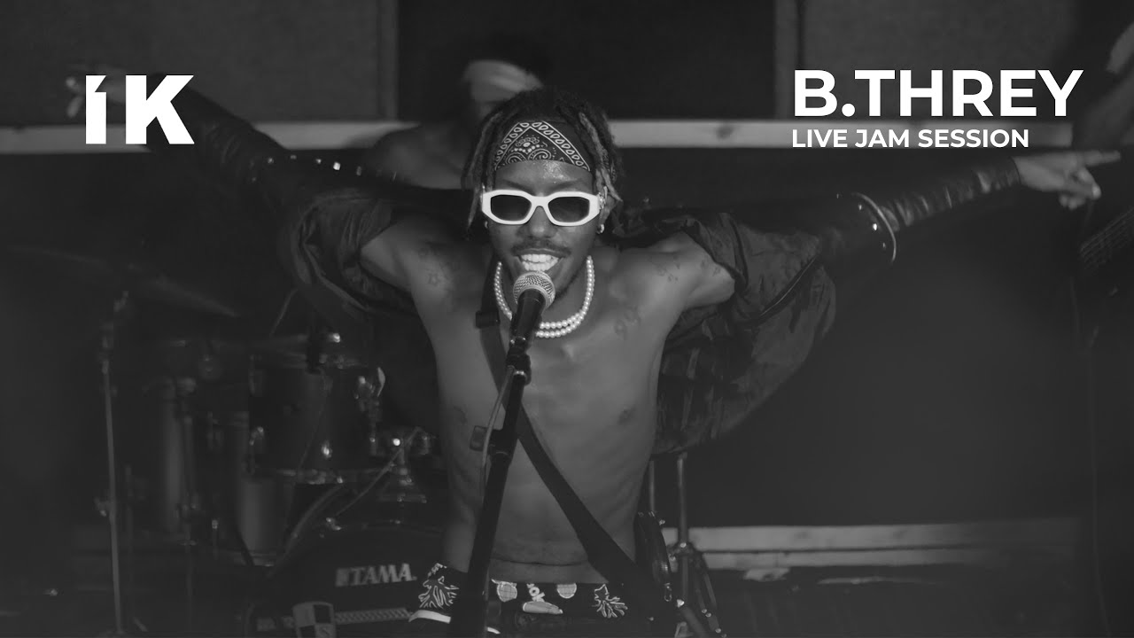 B Threy Full Live JAM Session from his story with 1K STUDIO - YouTube