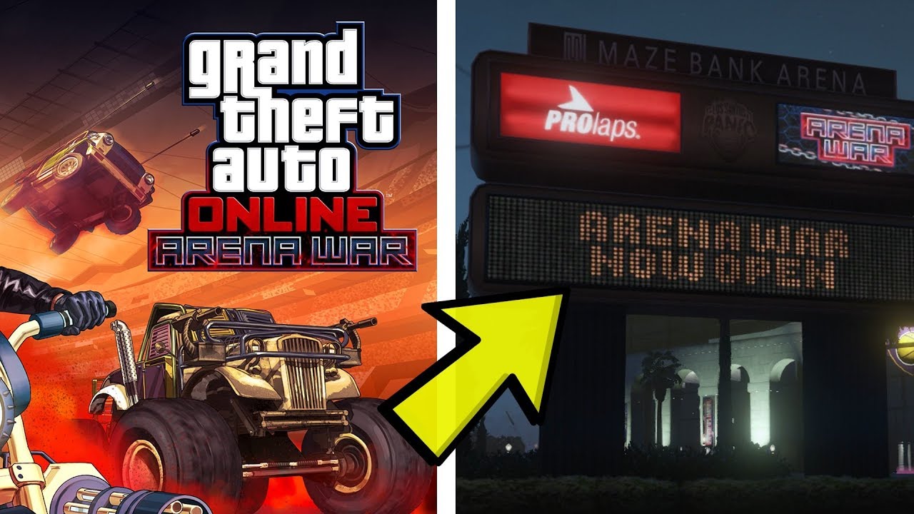 MAZE BANK ARENA IS NOW OPEN IN GTA 5! (GTA 5 Arena War DLC) - YouTube