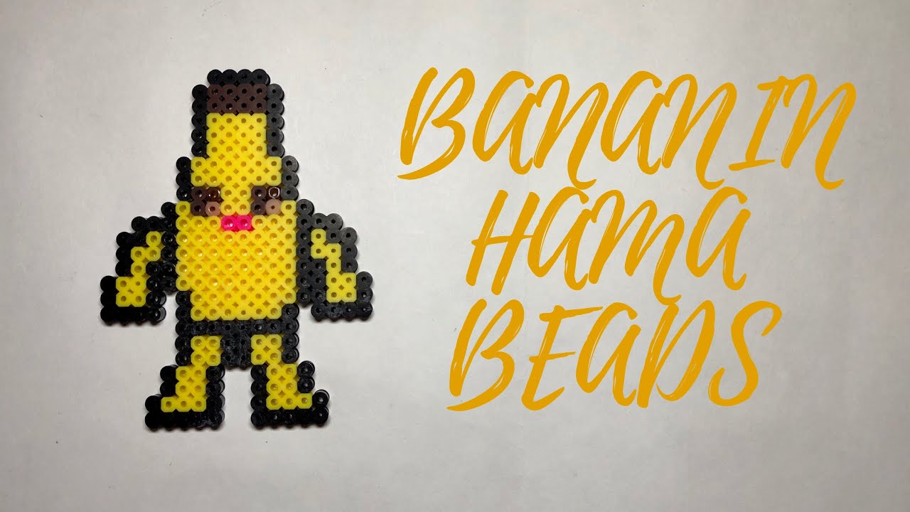 COMO HACER A LA BANANITA / PEELY CON HAMA / PERLER BEADS! - YouTube