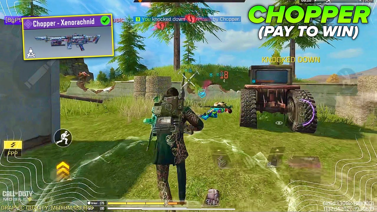 *NEW* CHOPPER XENORACHNID IS PAY TO WIN 😍 IN COD MOBILE | BEST CHOPPER ...