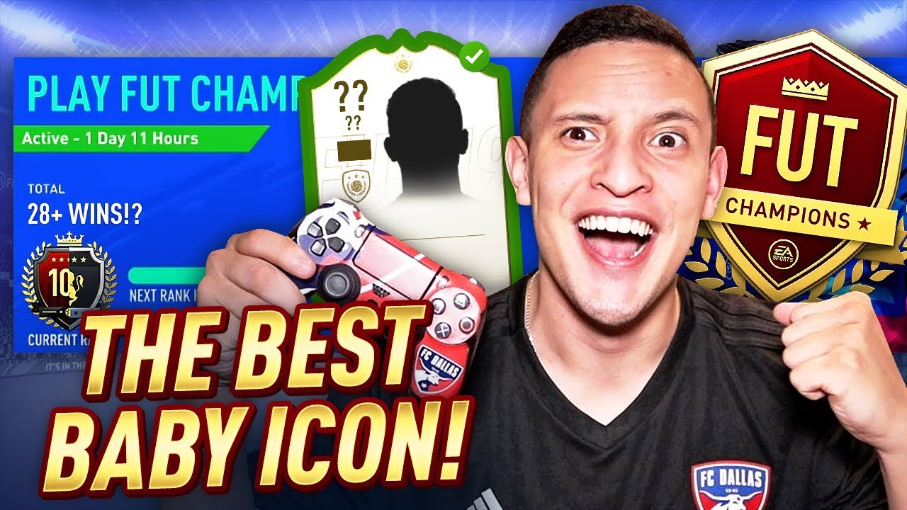 OMG THE BEST BABY ICON!! TOP 100 OR ELITE 1!? FUT CHAMPS LIVE PRO ...