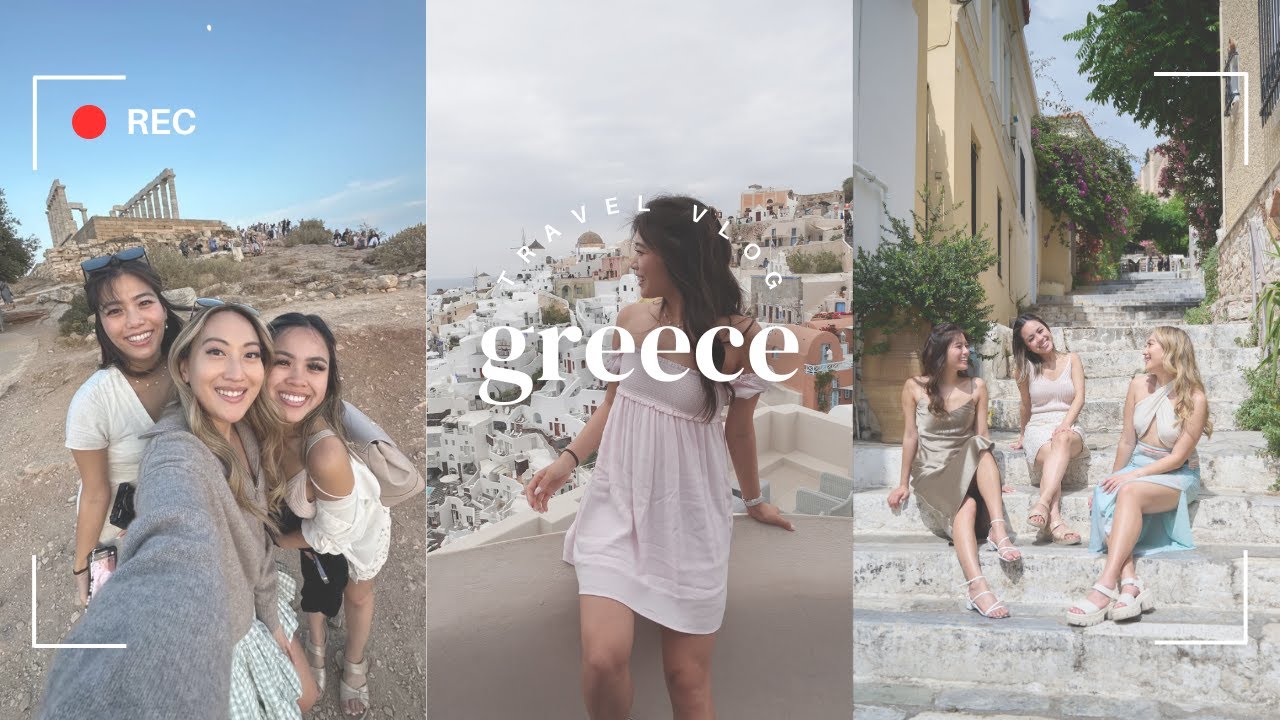 Greece Vlog | Summer in Athens and Santorini - YouTube