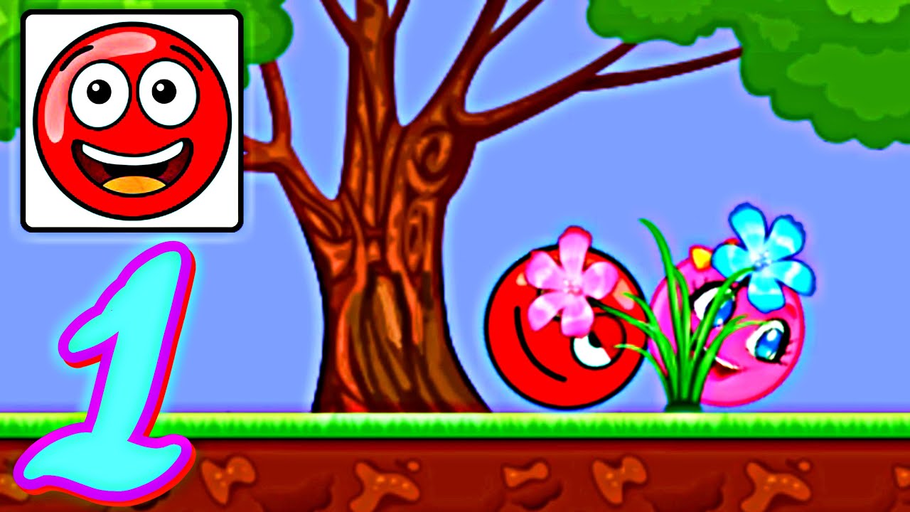 New Red Ball Gameplay Walkthrough Part 1 ( iOS, Android) - YouTube