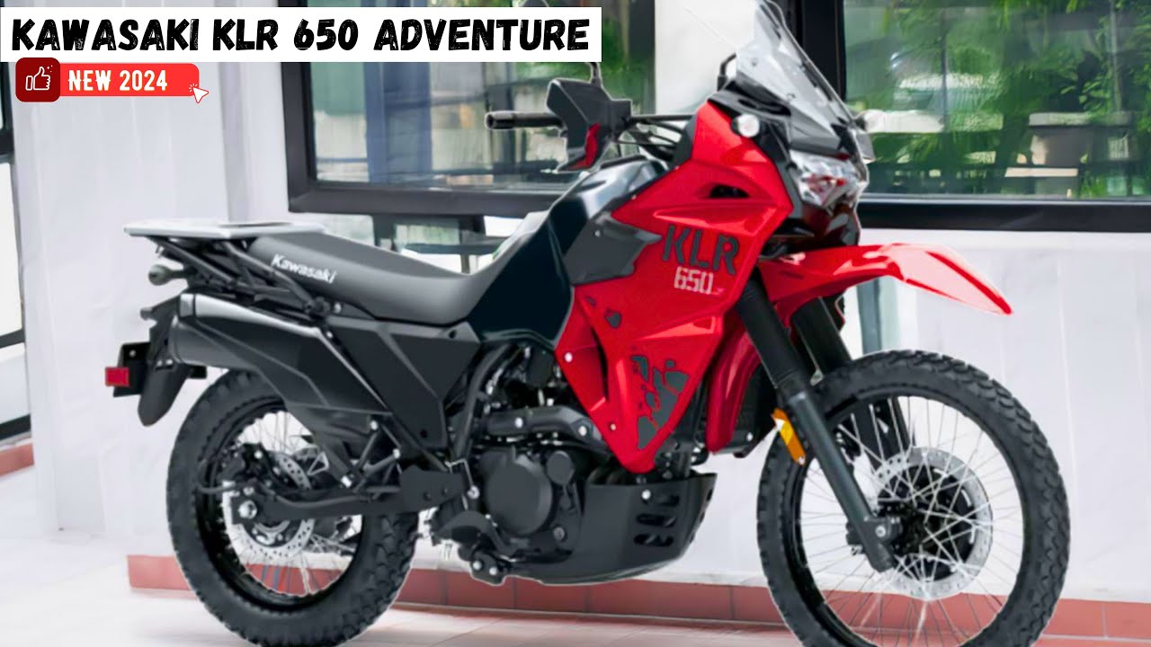 2024 KAWASAKI KLR 650 & KLR 650 ADVENTURE Proven to be a Master on all ...