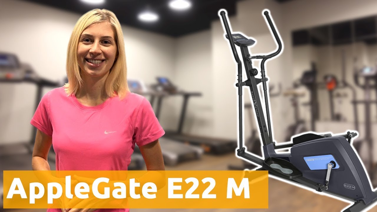 Эллиптический тренажер AppleGate E22 M - YouTube