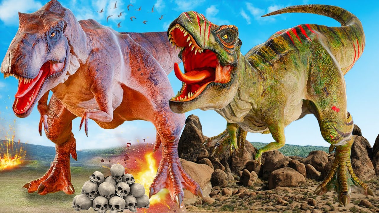 T-Rex Chase REMASTERED - Part 4 - Jurassic World Dinosaur Fan Movie ...