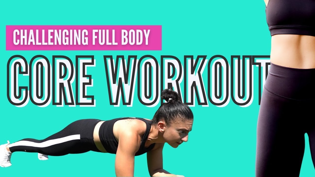 FULL BODY CORE WORKOUT With Weights For Women // CHALLENGE YOURSELF ...