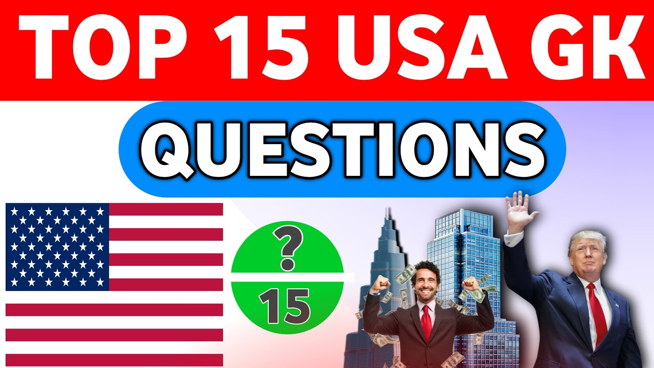 How Much Do You Know About USA ?🇺🇸 General Knowledge Quiz & Trivia ...