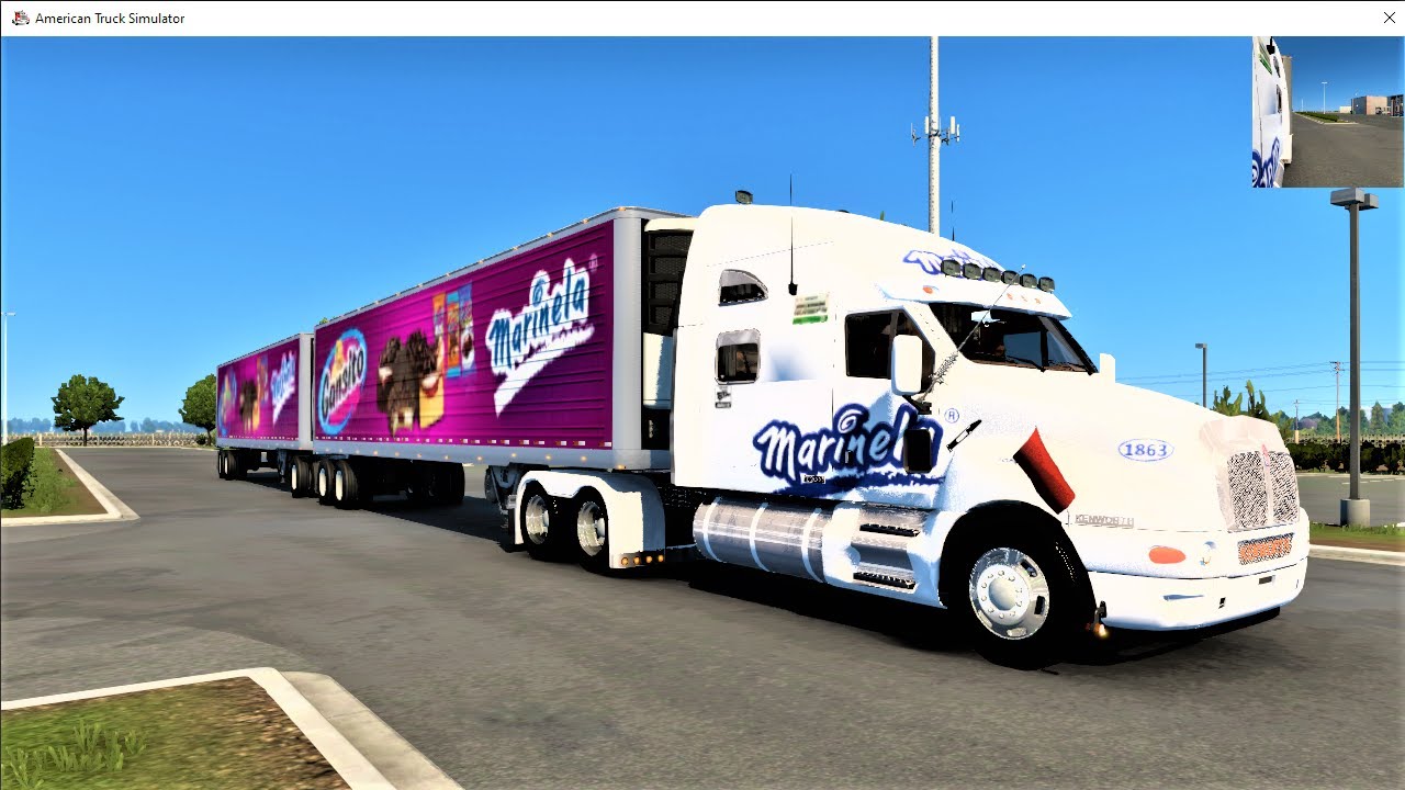 ATS 1.45 | Descarga Kenworth T2000 Con Skins Mexicanas Y Full ...