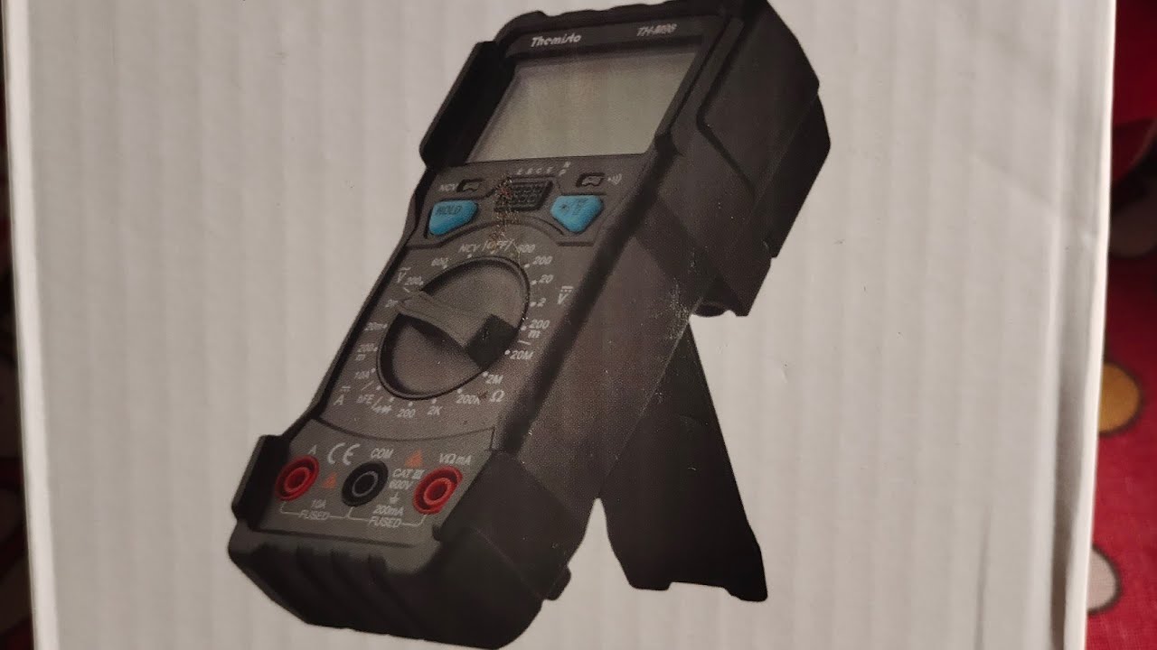 Digital multimeter and it's features - YouTube