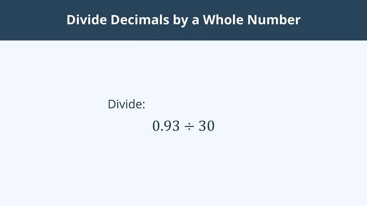 Divide Decimals By A Whole Number 1 YouTube divide-decimals-by-a-whole-number-1-youtube