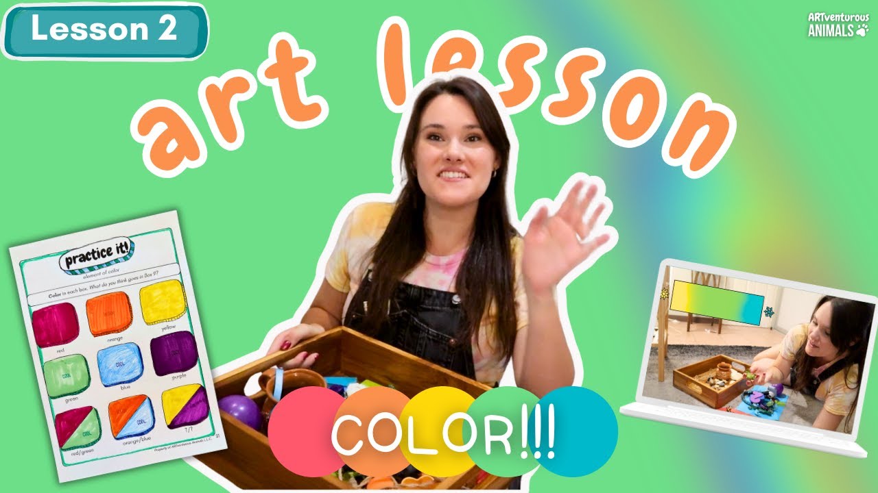 Colors and How They Make You Feel Art Lesson For Kids - YouTube