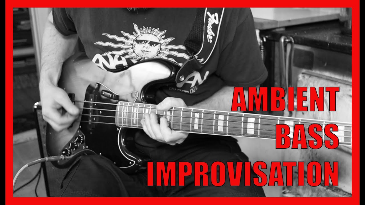 Ambient Bass Improvisation (on a Fender Jazz Bass and a bunch of pedals ...